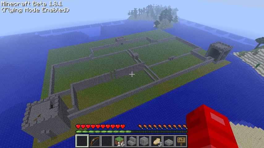 Le GREAT BIG EPIC FORT! Minecraft Map