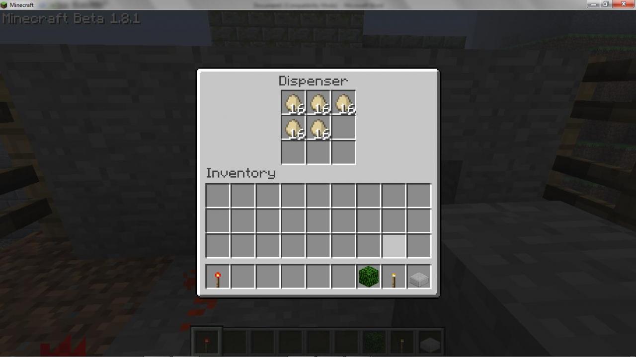 chicken cannon Minecraft Map