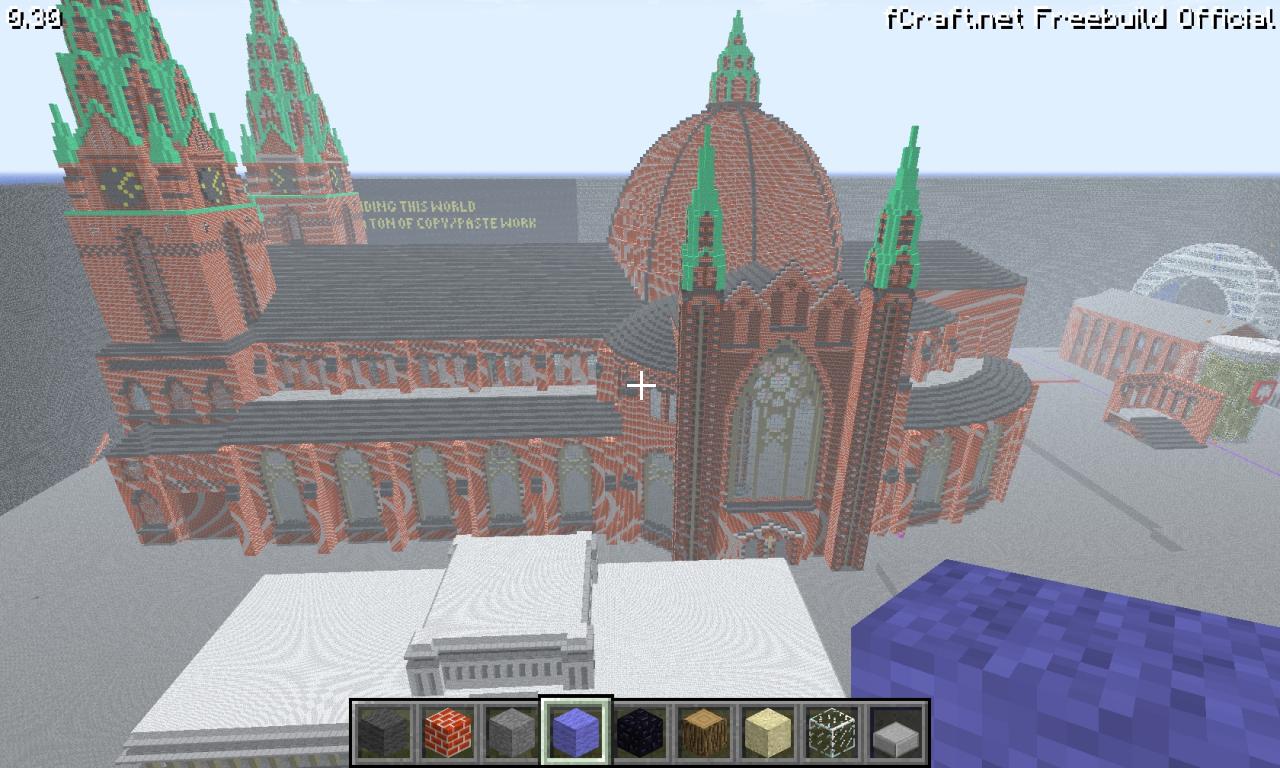 brickstone cathedral Minecraft Map