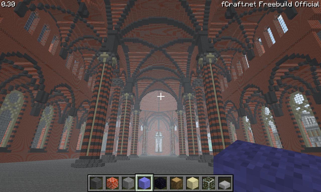 brickstone cathedral Minecraft Map