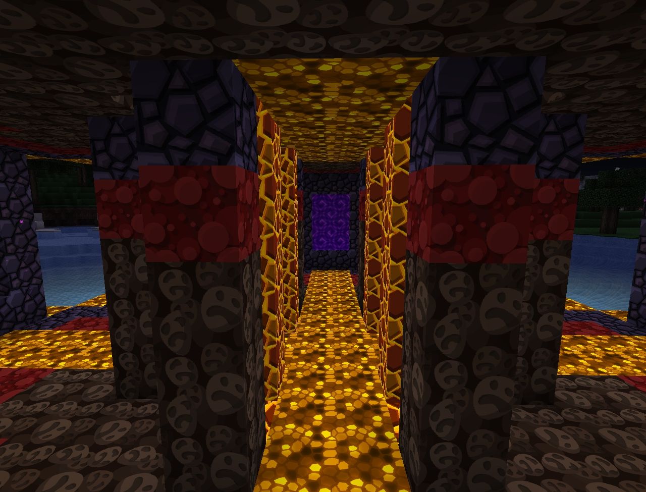The Four Hell Gates Minecraft Map