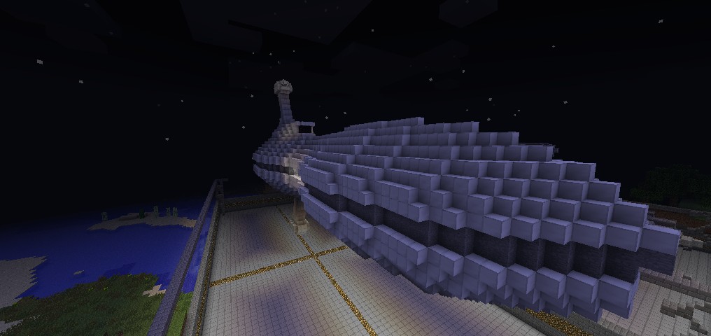 CIS Providence Class Destroyer Minecraft Map