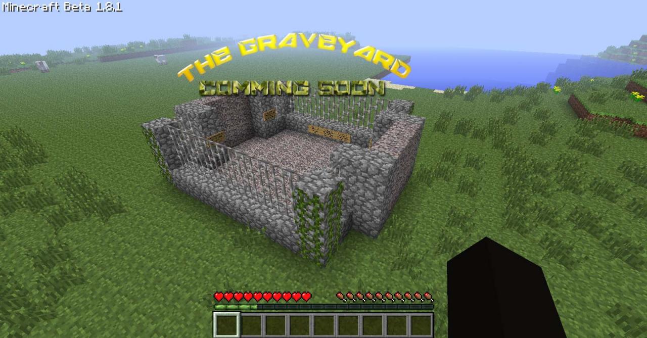 Graveyard game Minecraft Map