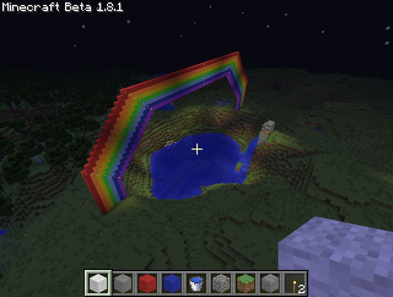 Rainbow Minecraft Map