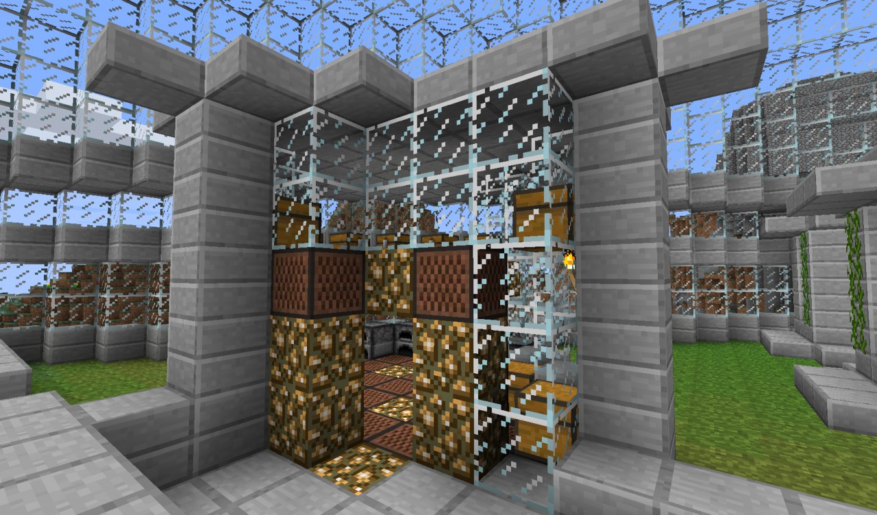 The Dome ¬ By Gixan ¬ Wooden_Server Minecraft Map