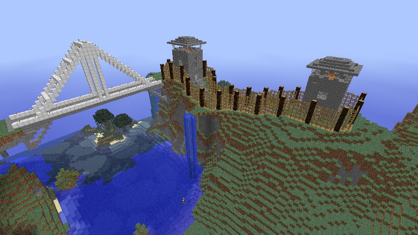 Two Towers Minecraft Map