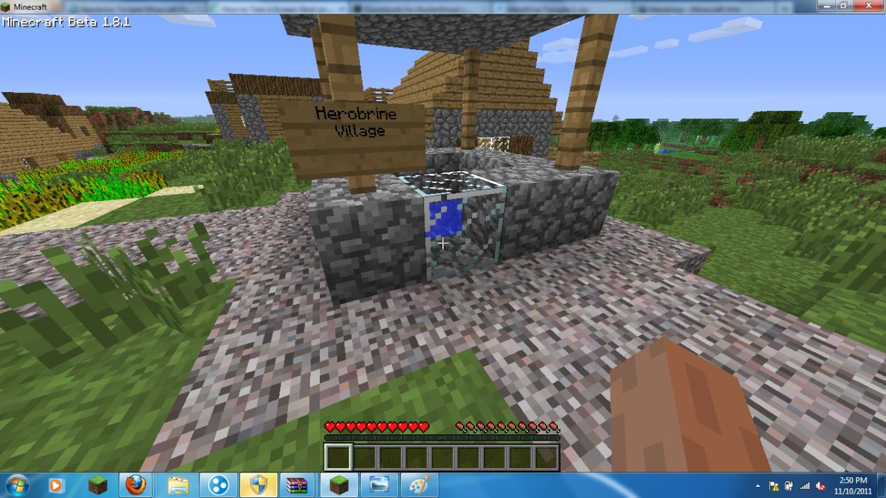 Herobrine Temple Minecraft Map