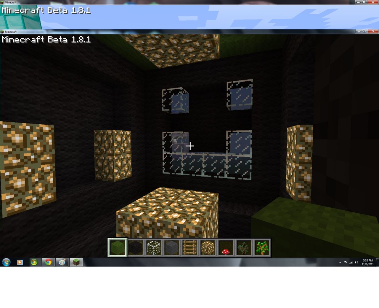 Barack Obama as a Black Olive Minecraft Map