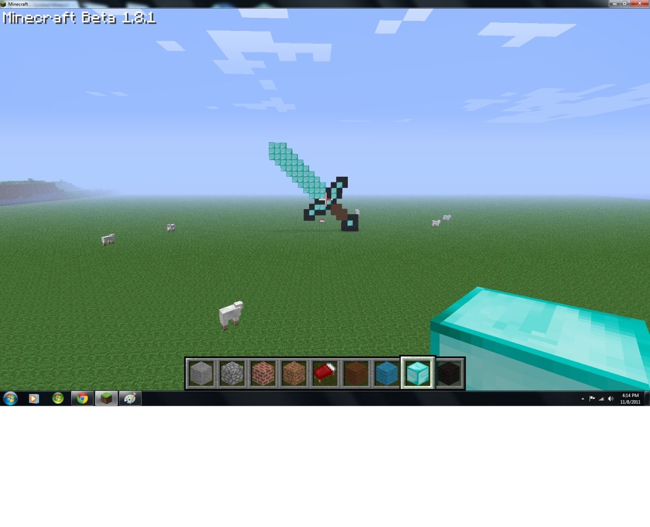Diamond Sword Minecraft Map
