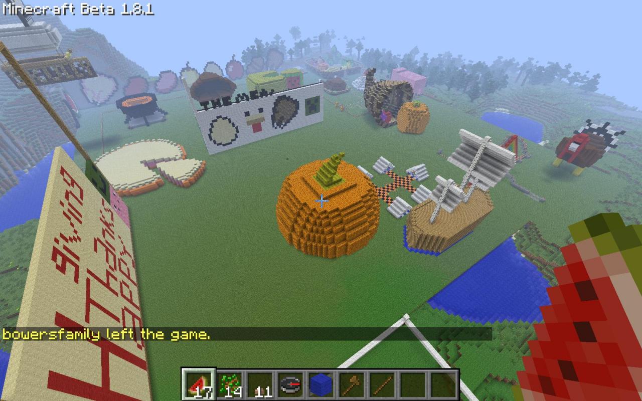 THANKSGIVING WORLD! Minecraft Map