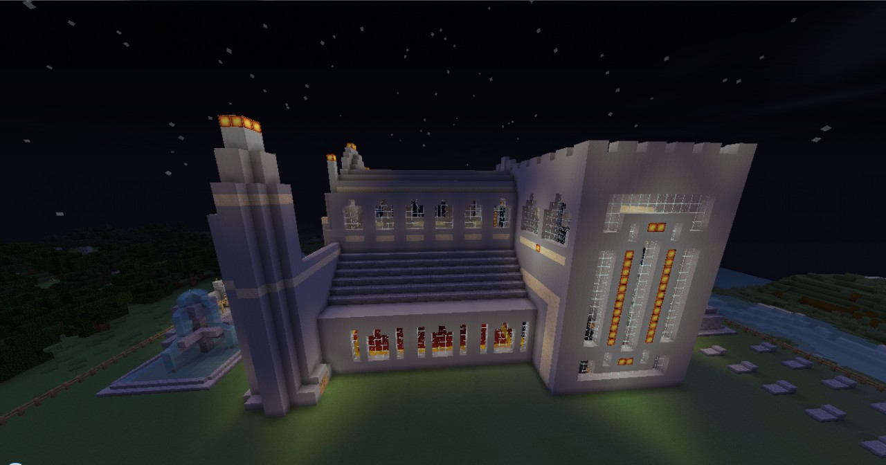 Server Hub Commission Minecraft Map