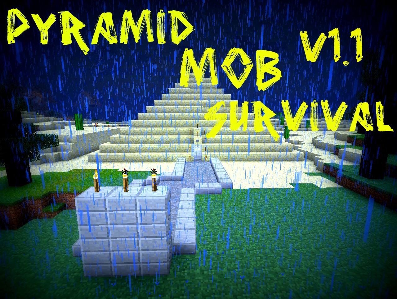 Pyramid Mob Survival v1.1 Minecraft Map