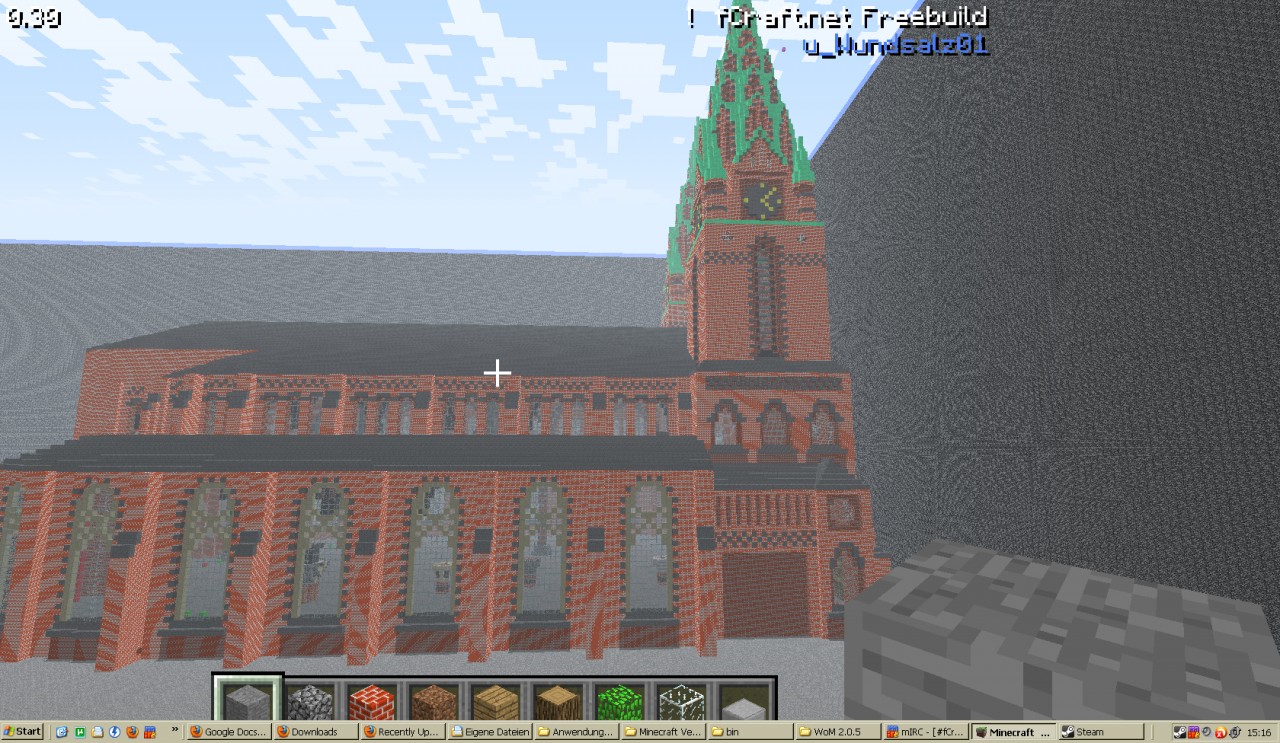 brickstone cathedral Minecraft Map
