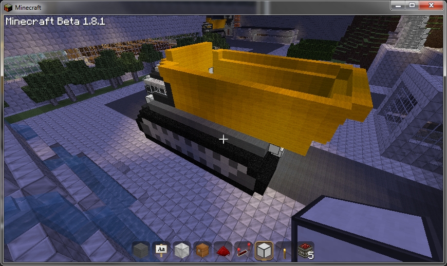 empty Truck Minecraft Map