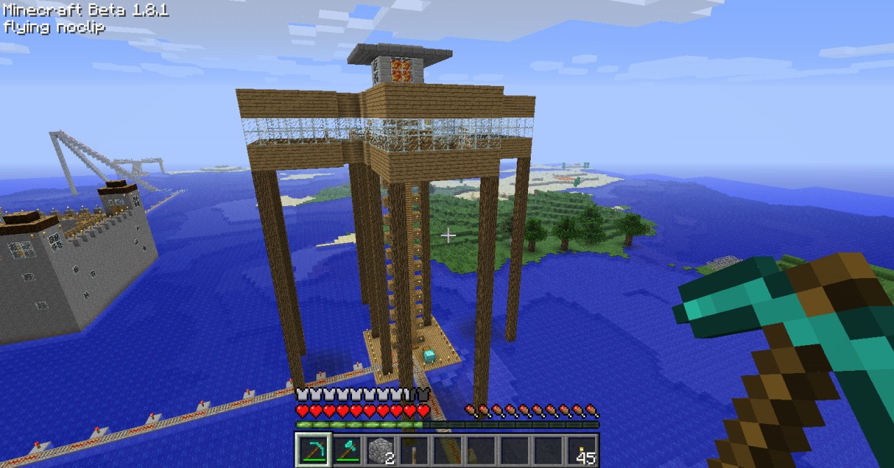 my huge world Minecraft Map