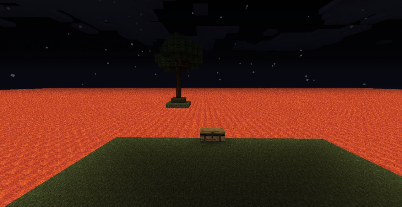 Lava Land Survival Challenge Minecraft Map