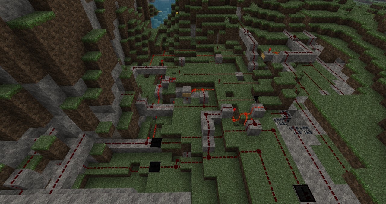 Binary Minecraft Map