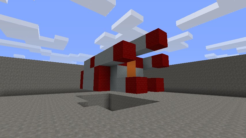 Future of Warfare Series: Red Fighter Jet Minecraft Map