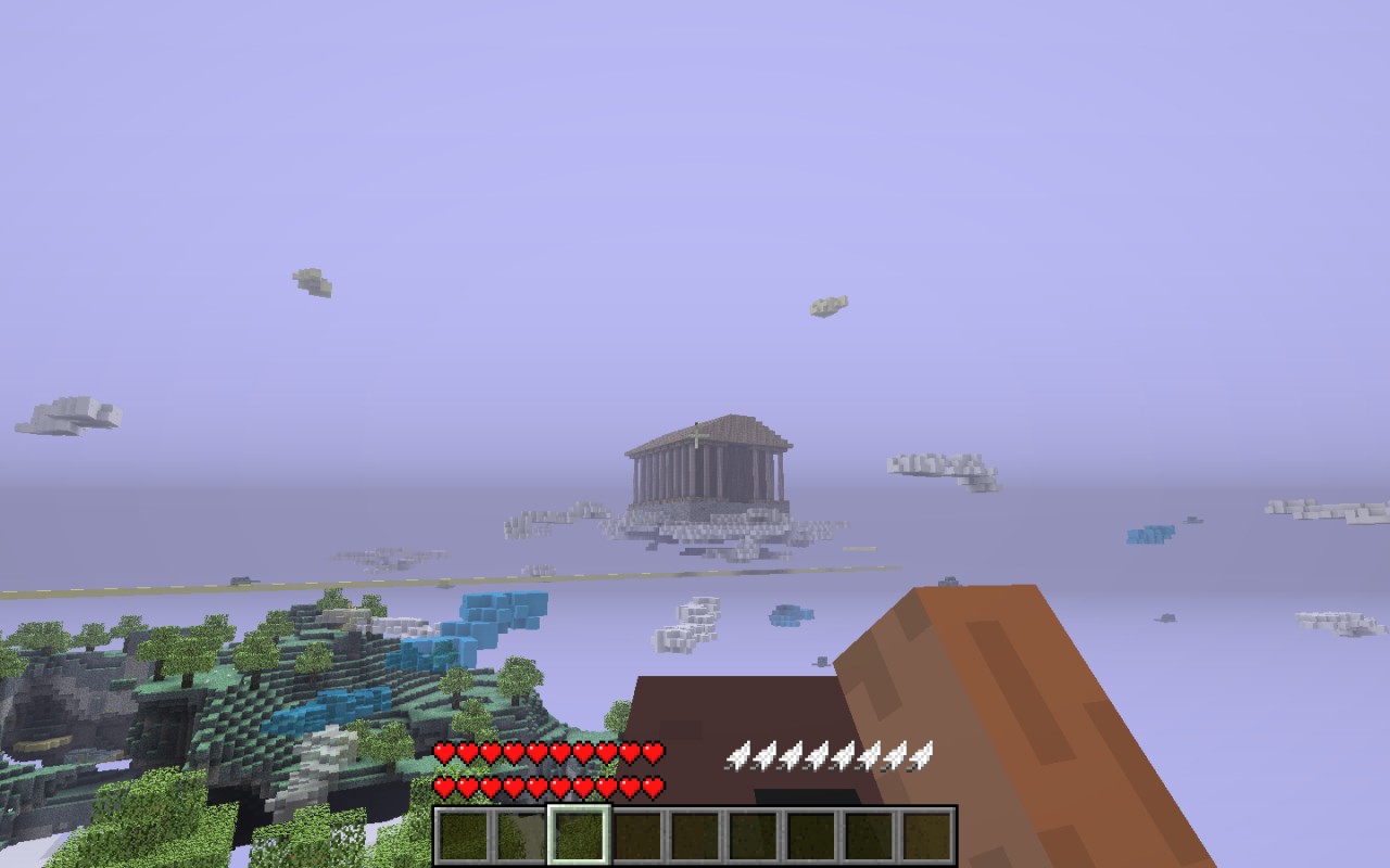 My Aether house with loot and black tamed moa! Read description Minecraft Map