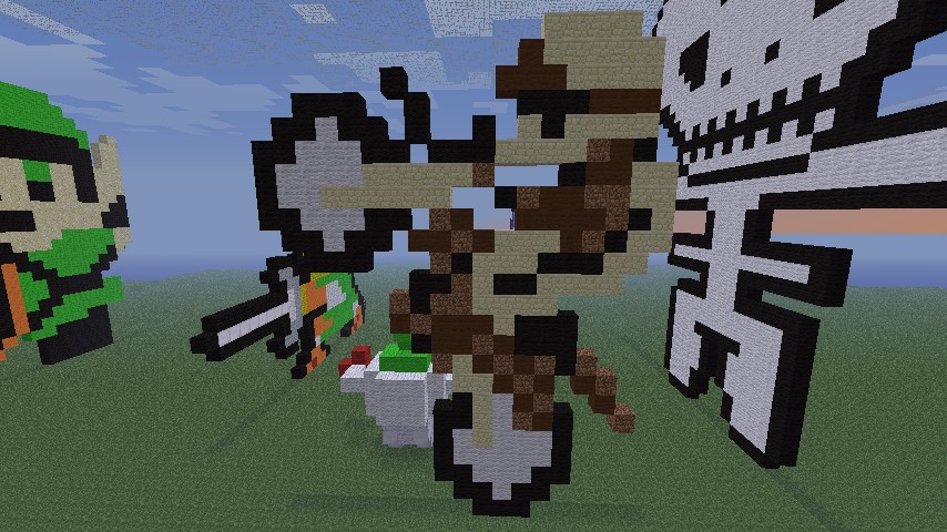 Motocross Minecraft Map