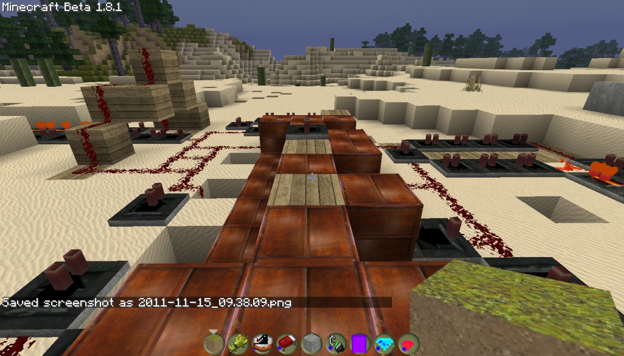 a little bit like relaxing (alien craft) Minecraft Texture Pack