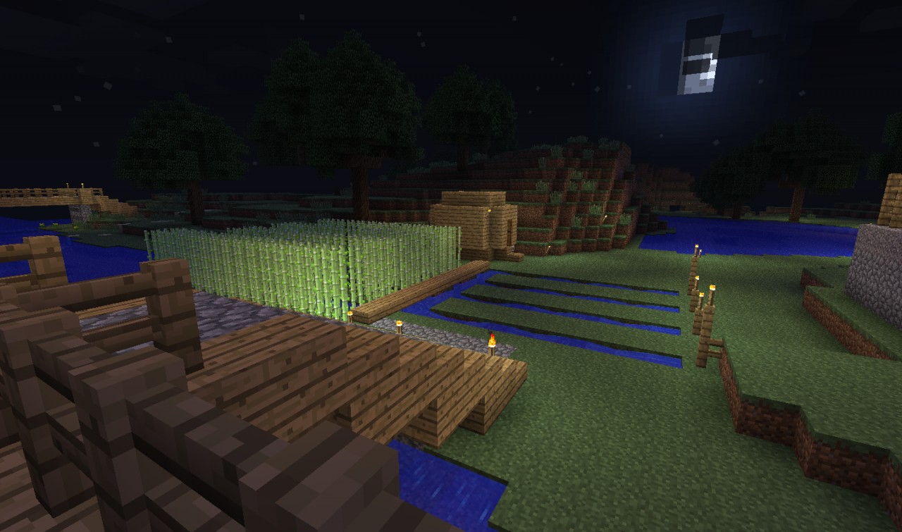 My first Survival world Minecraft Map