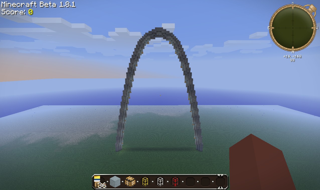 Simple Arch Minecraft Map