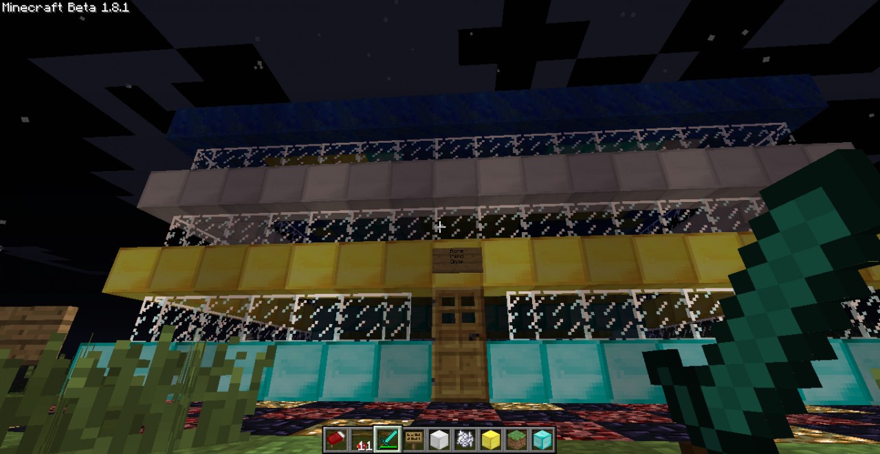 Making a Rare Items Shop Minecraft Map