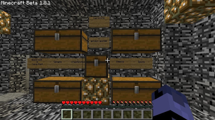 Spider arena Minecraft Map