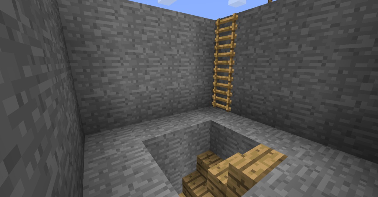 Piston Elevator Minecraft Map