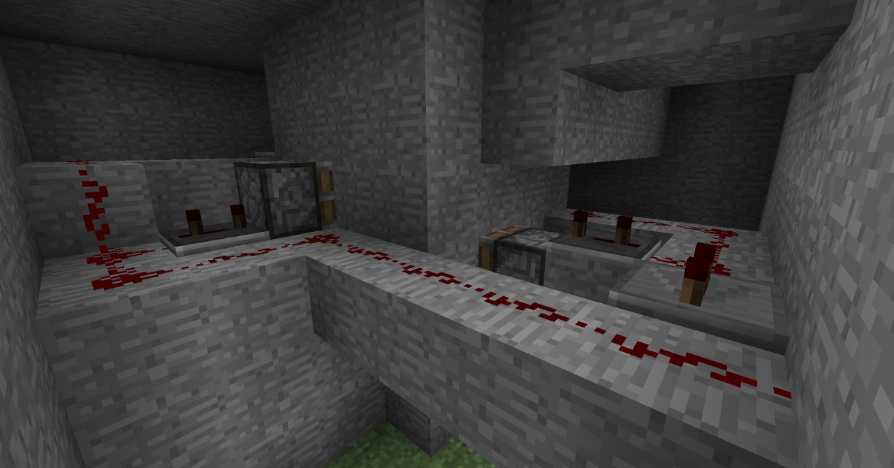 Piston Elevator Minecraft Map