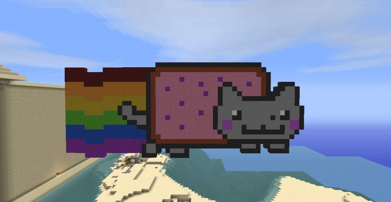 Nyan Cat Minecraft Map