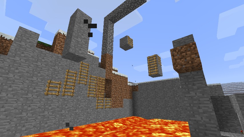 My First Custom Map Parkour Minecraft Map