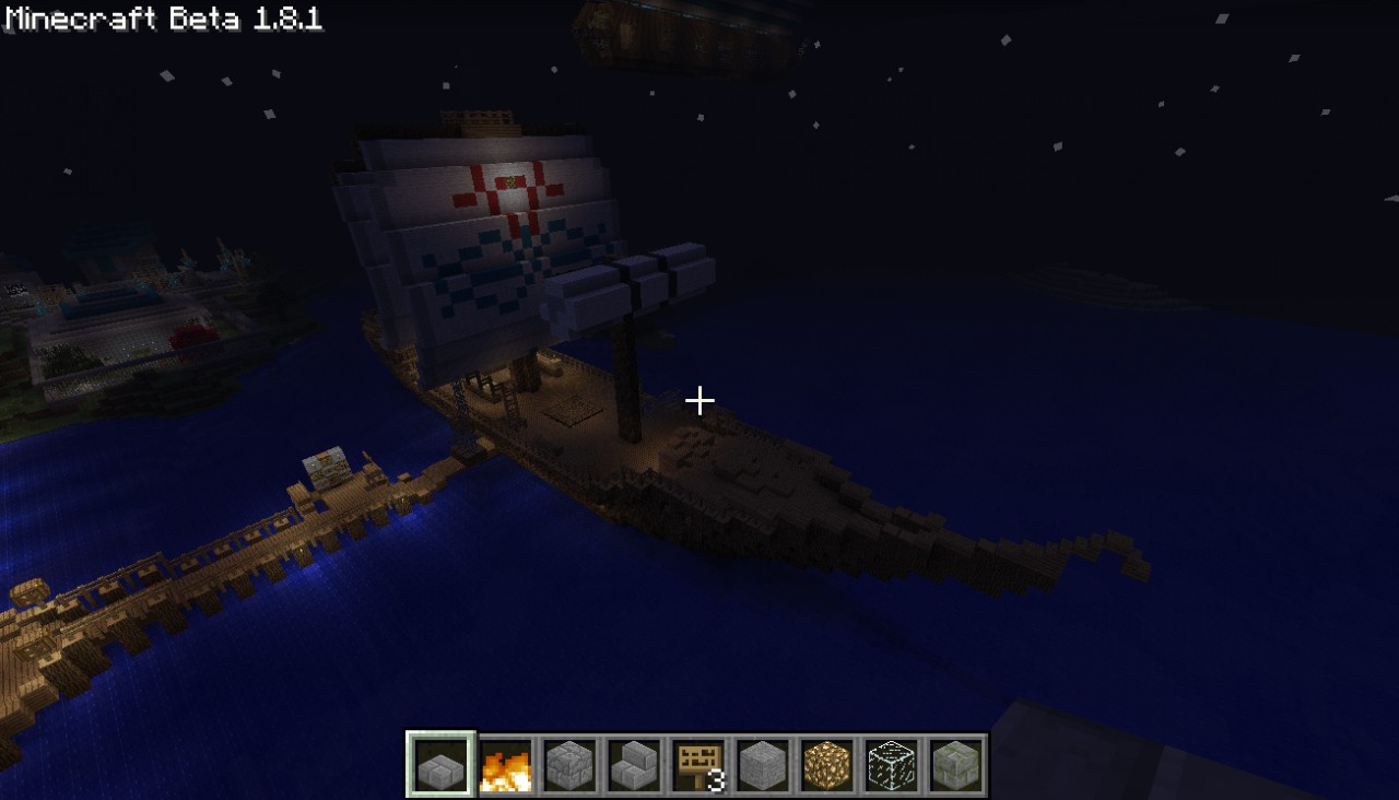 Small Ship Minecraft Map