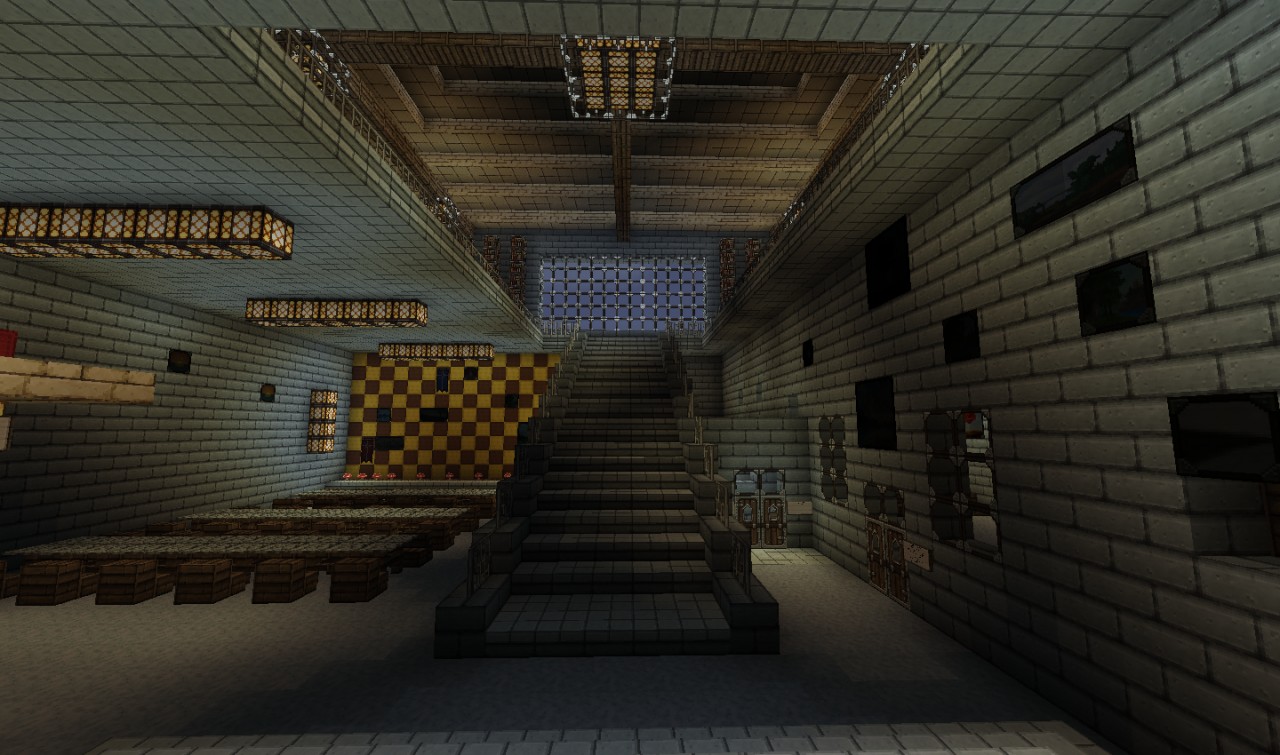 Library Minecraft Map