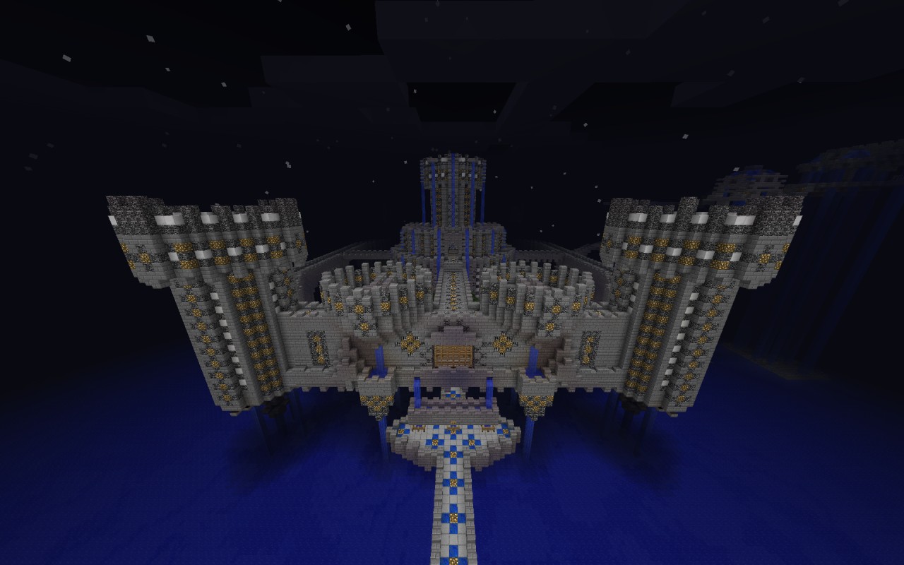 Floating Castle Minecraft Map