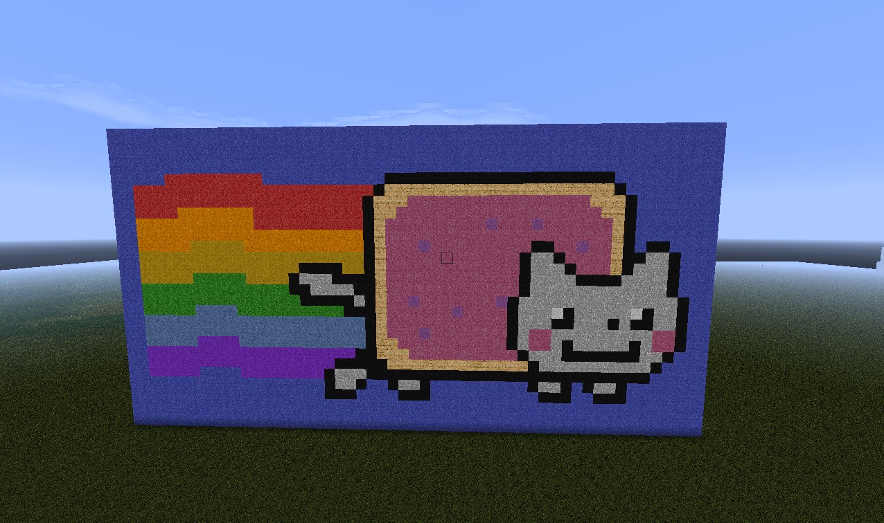 Nyan Cat Minecraft Map