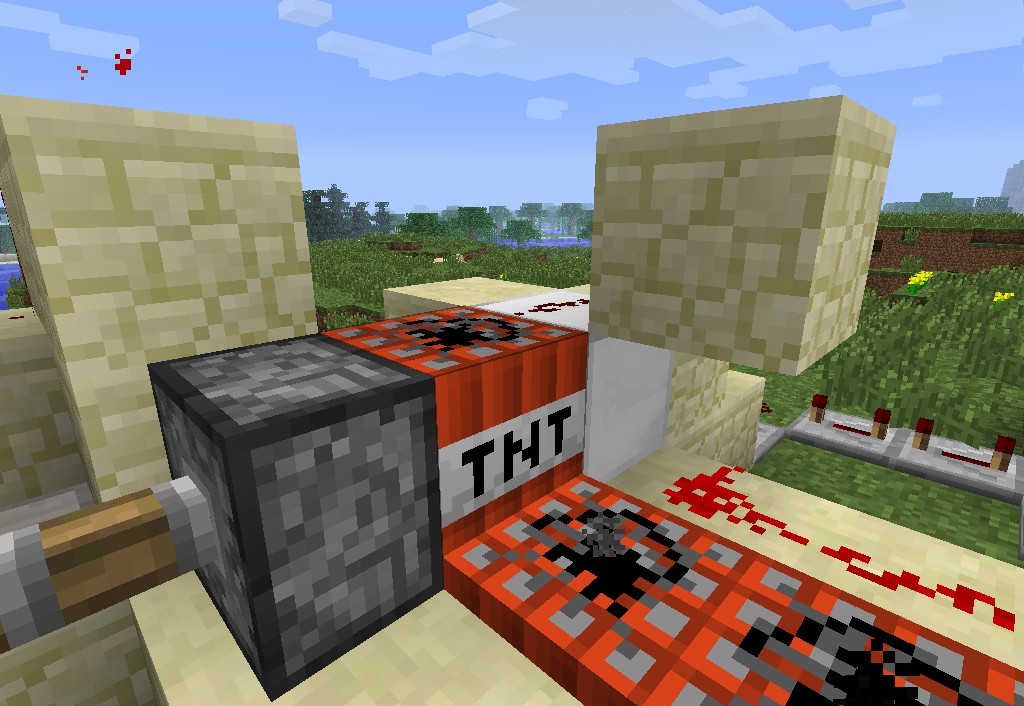 new tnt cannon design Minecraft Map