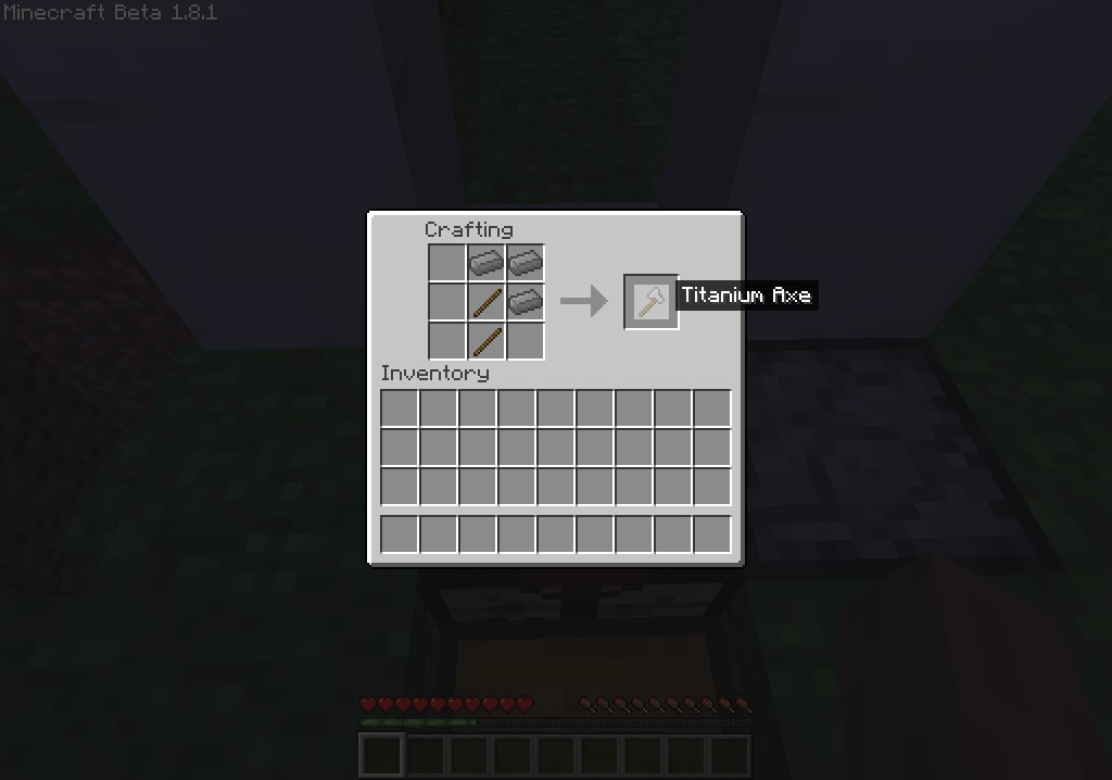 Titanium Mod Minecraft Mod