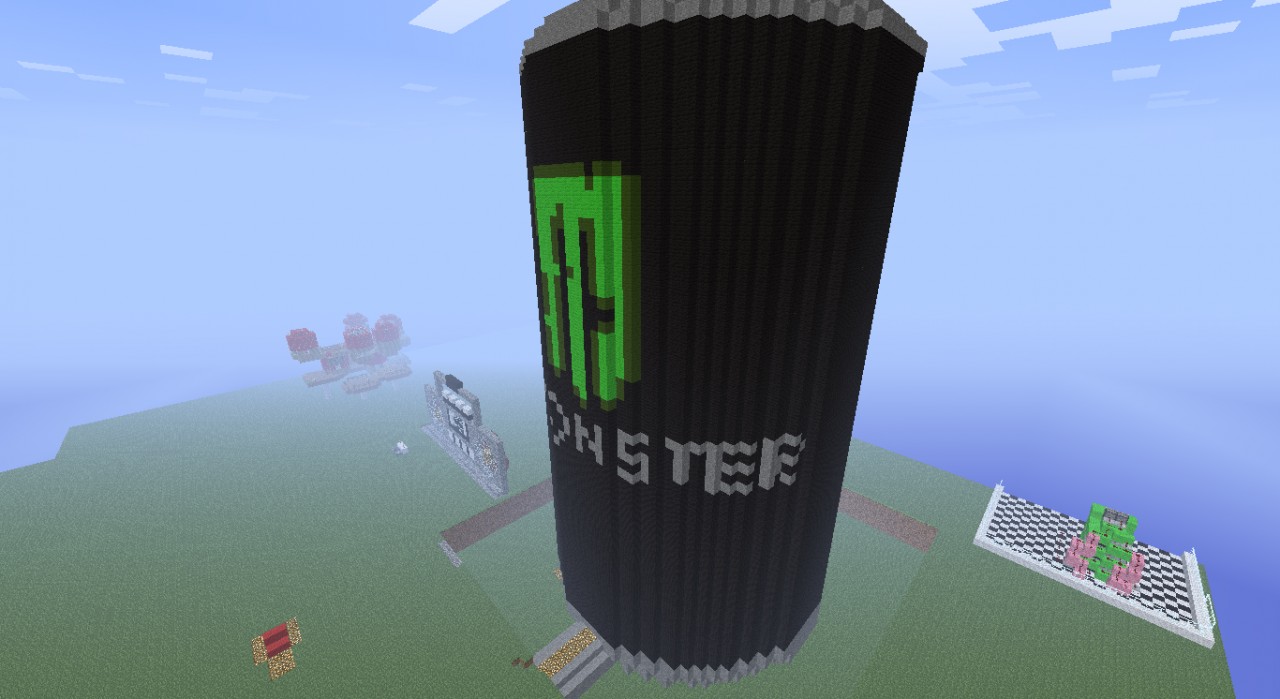 Monster - Drink Can Minecraft Map