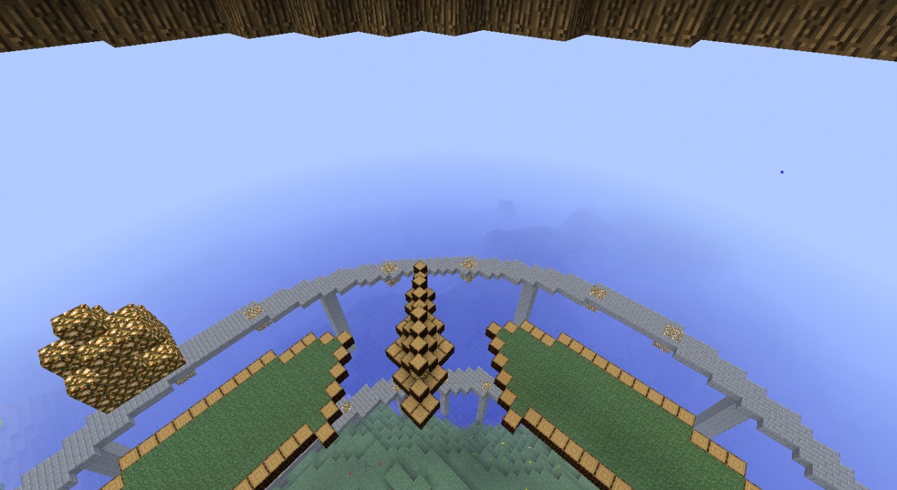 The first structure: The tower of Knowledge Minecraft Map