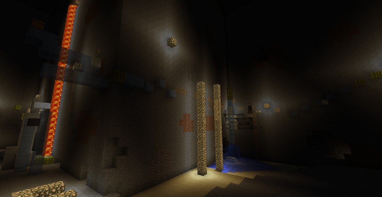 Cave escape parkour map Minecraft Map