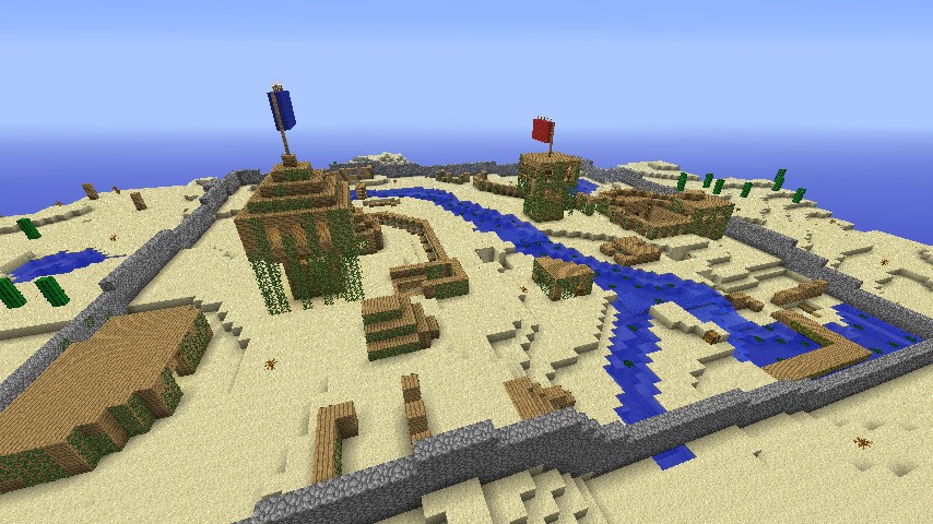 battlement (mainly for multi player) Minecraft Map