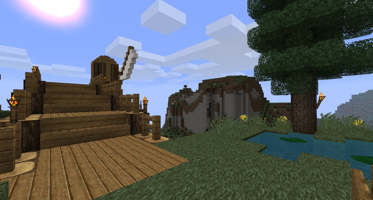 Mountain Village Minecraft Map