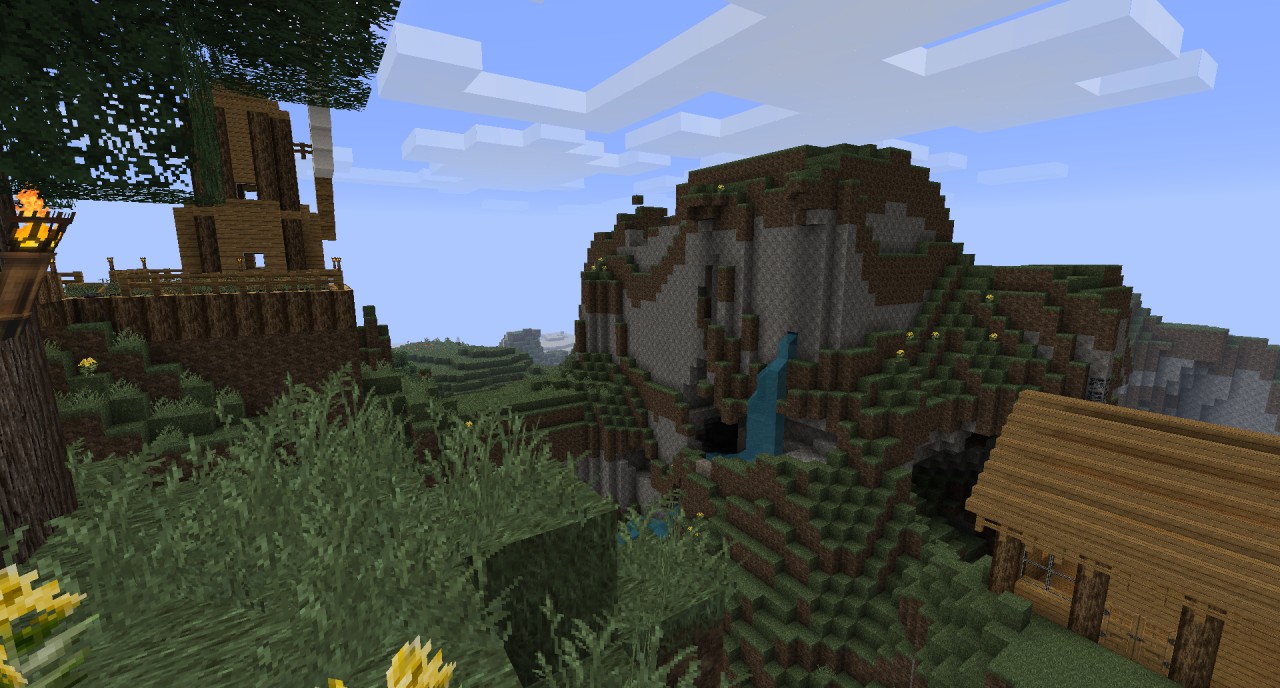 Mountain Village Minecraft Map