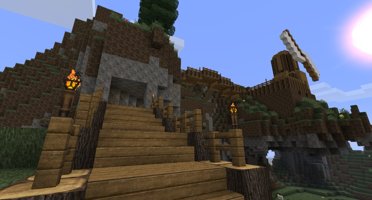 Mountain Village Minecraft Map