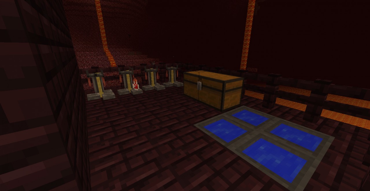 Nether Base Minecraft Map