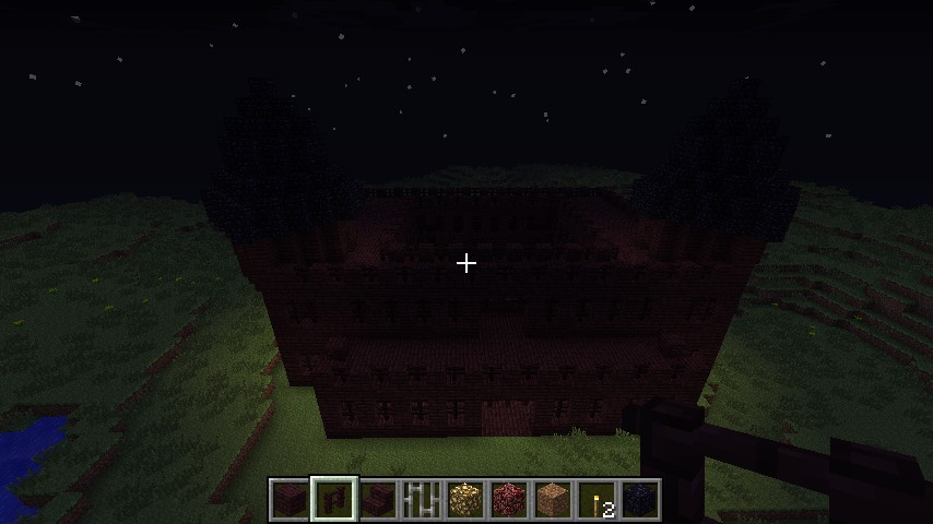 The dark castle Minecraft Map