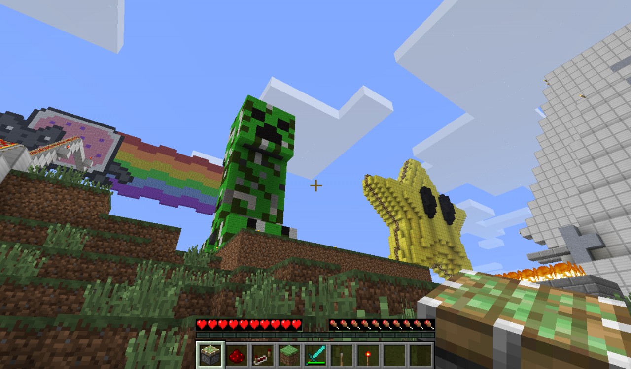 My server world Minecraft Map