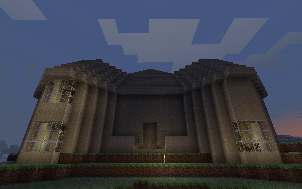 Sand castle Minecraft Map